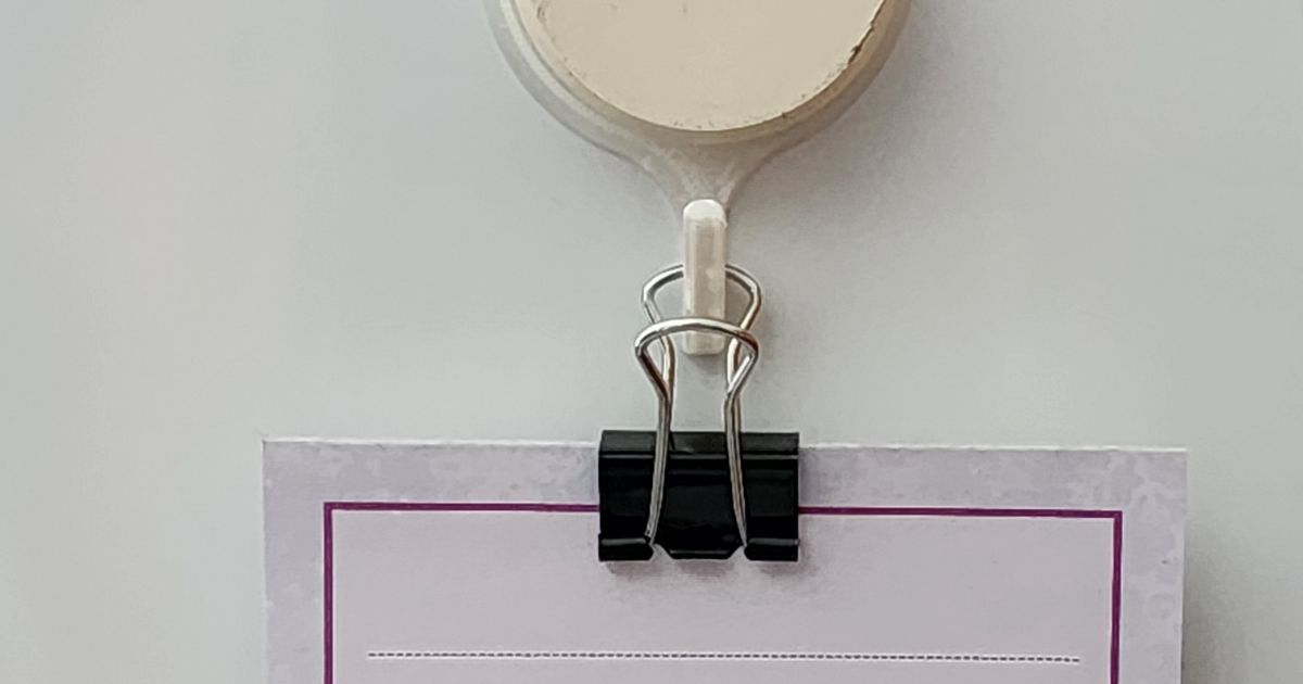 Whiteboard hook by Joe | Download free STL model | Printables.com