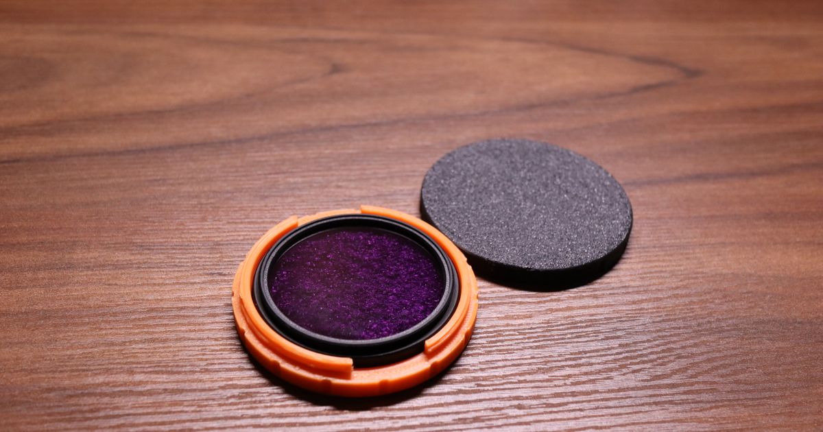 Canon EFM 22mm f2 lens 43mm thread filter case (45.7mm X 5.5mm) by ...