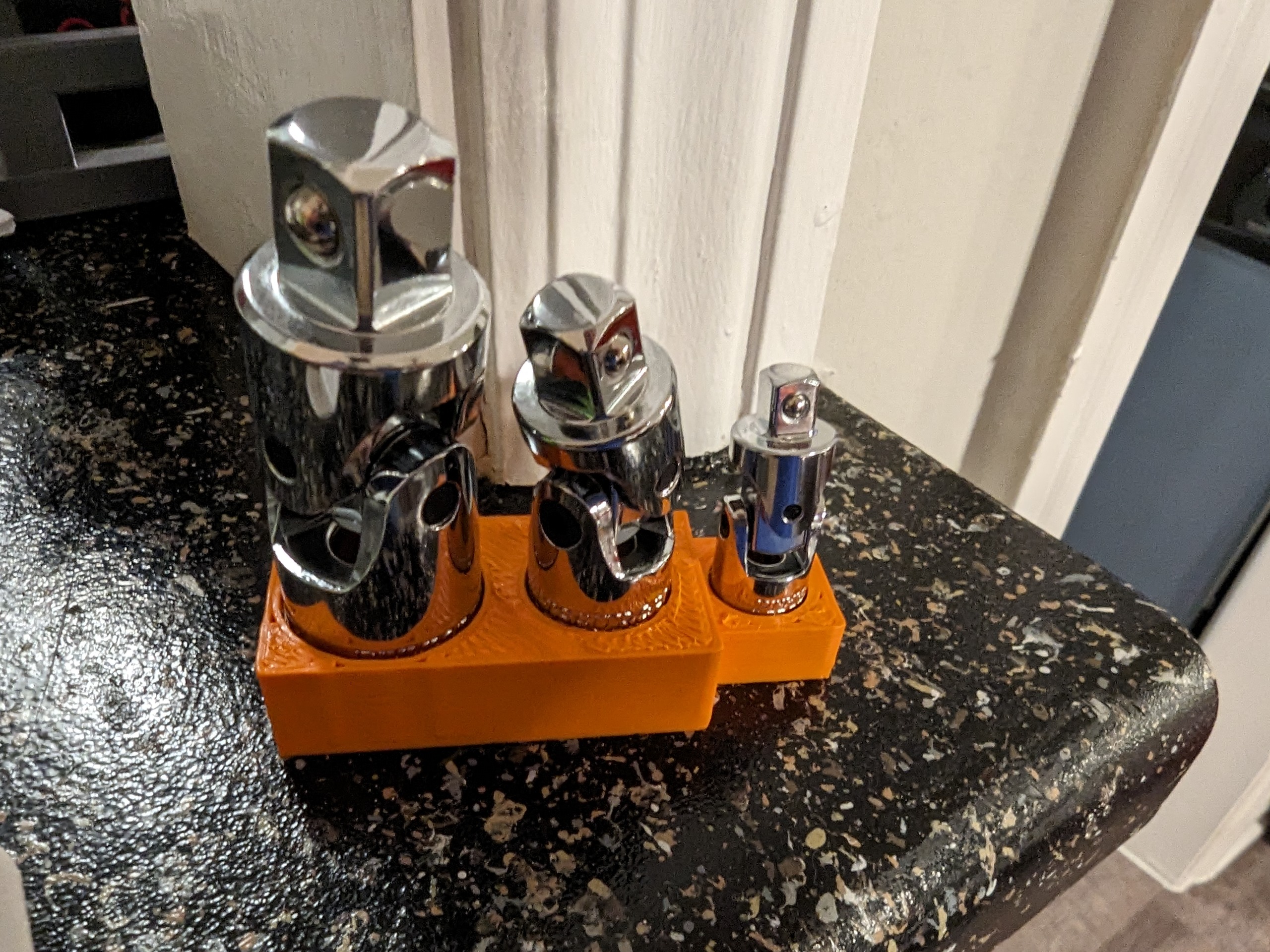 Universal Joint Socket Adapter Set Holder by emerbaum | Download free ...