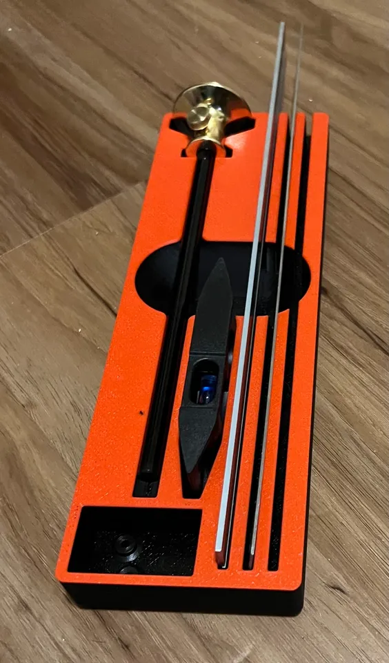 Gridfinity Wheel Marking Gauge/Mini Level/Ruler Holder by ender341 ...