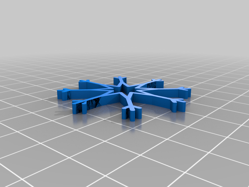 Snowflakes set by pzeleny | Download free STL model | Printables.com