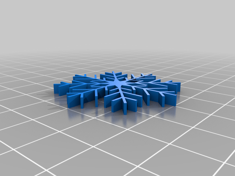 Snowflakes set by pzeleny | Download free STL model | Printables.com