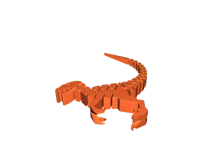 Flexi Raptor bend model by 02 caesar | Download free STL model ...