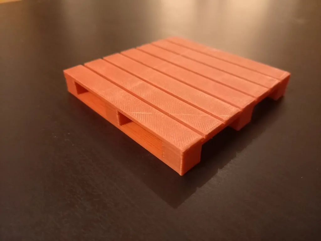 Pallet - simple beer coaster by pzeleny | Download free STL model ...