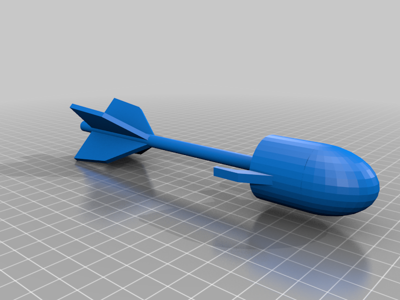 Slingshot with rocket by pzeleny | Download free STL model | Printables.com