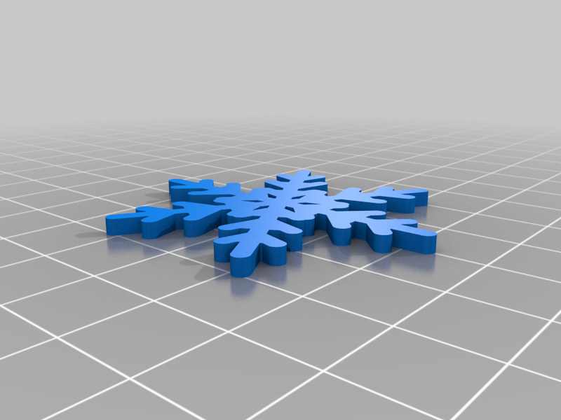 Snowflakes set no. 2 by pzeleny | Download free STL model | Printables.com