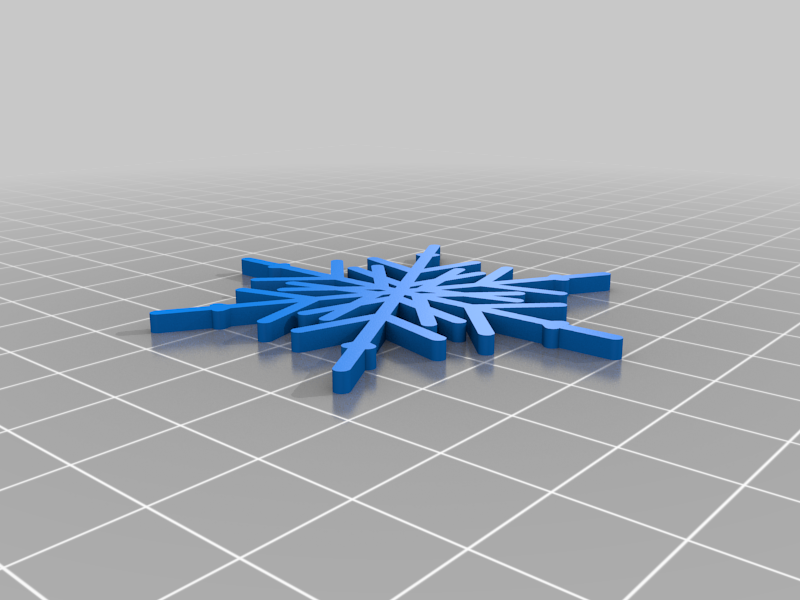 Snowflakes set no. 2 by pzeleny | Download free STL model | Printables.com