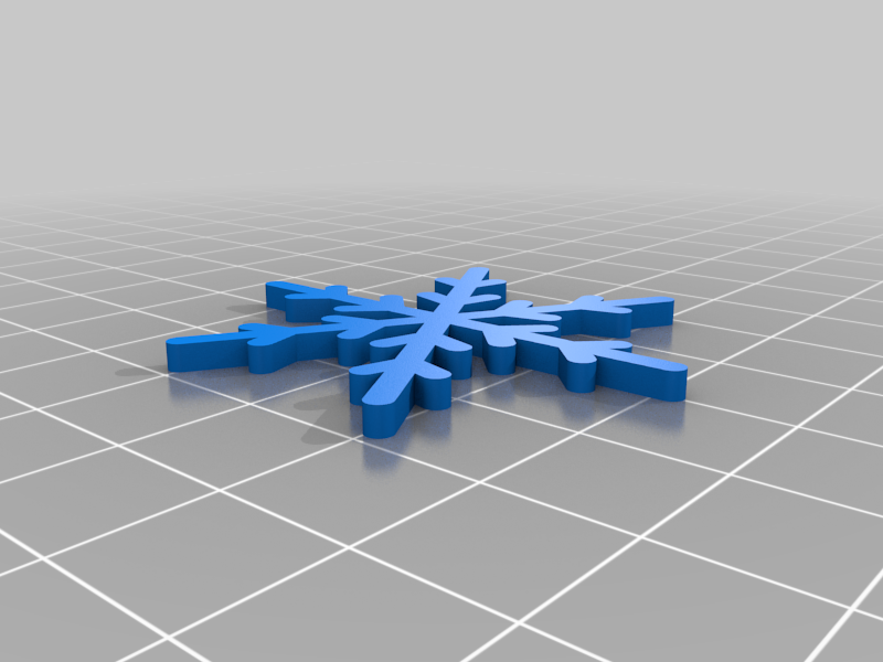 Snowflakes set no. 2 by pzeleny | Download free STL model | Printables.com