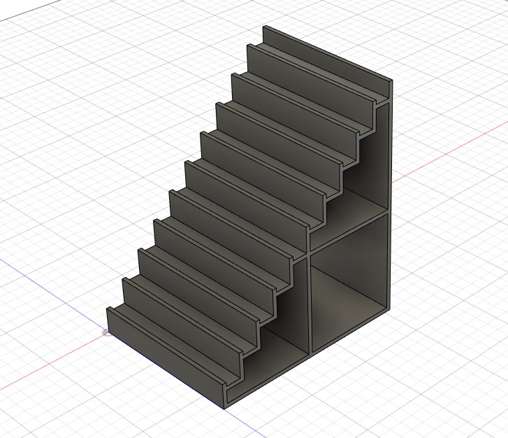 Needle File Stairs by jdireen | Download free STL model | Printables.com