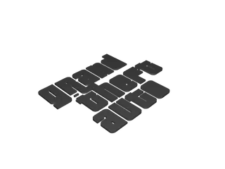 GTA Logo by Andy Pandy Designs | Download free STL model | Printables.com