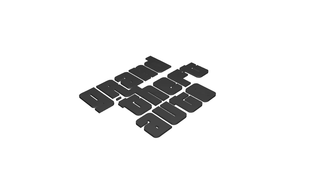 GTA Logo by Andy Pandy Designs | Download free STL model | Printables.com