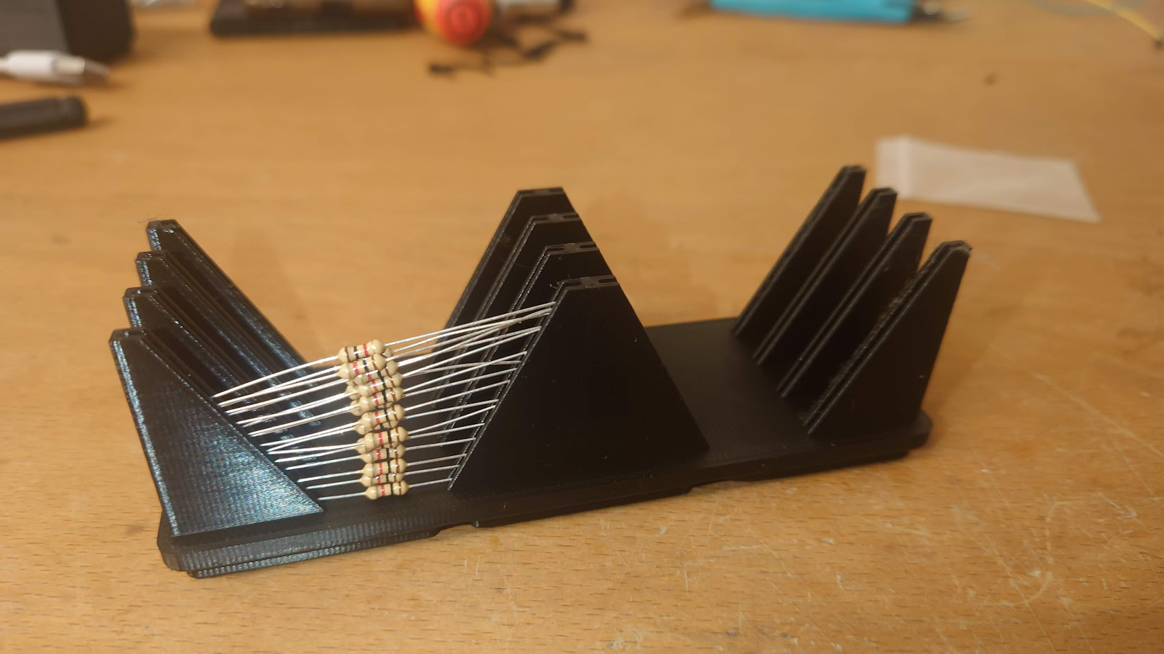 Gridfinity Resitor Holder by Flo | Download free STL model | Printables.com