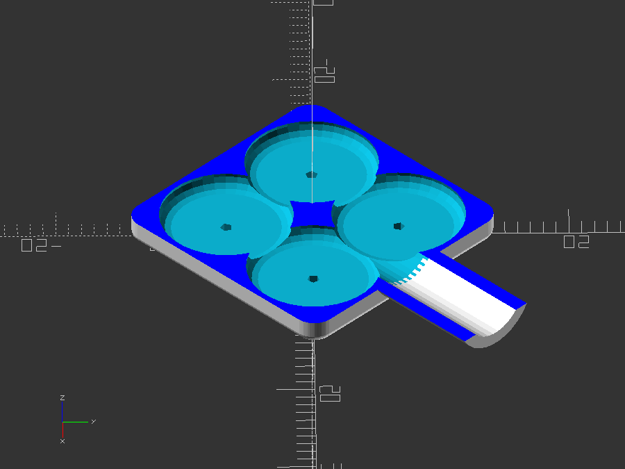 Multi Cyclone Spray nozzle by Jack | Download free STL model ...