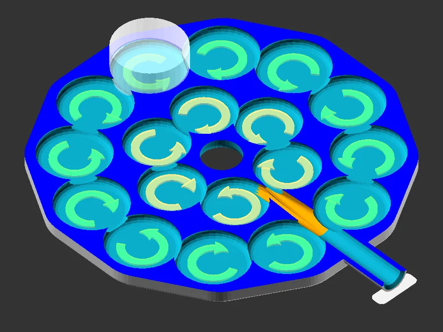 Multi Cyclone Spray nozzle by Jack | Download free STL model ...