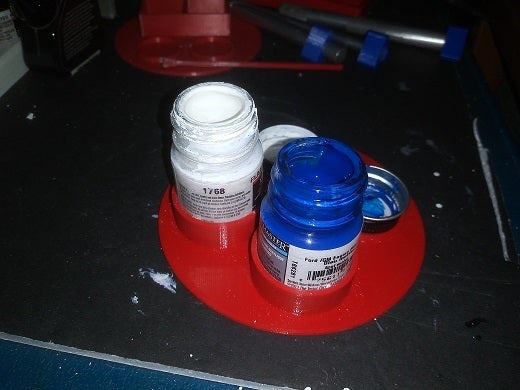 Model Masters Mini Paint Station by Sputjds | Download free STL model ...