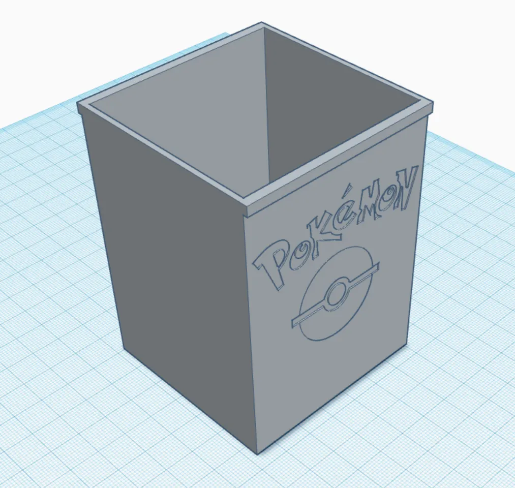 Pokemon collector cards box by GuyMac | Download free STL model ...