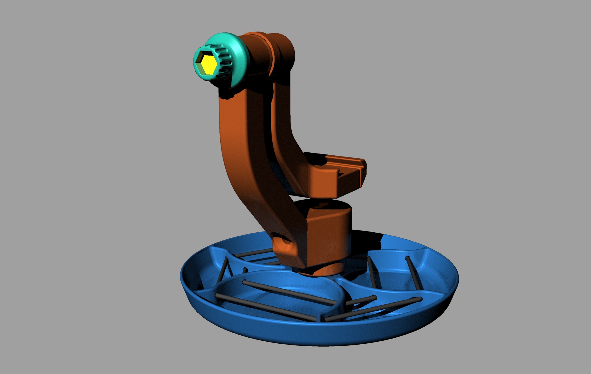 Skimmer Pod and Camera Gimbal (For DSLRs, Mirrorless, etc) autorstwa ...