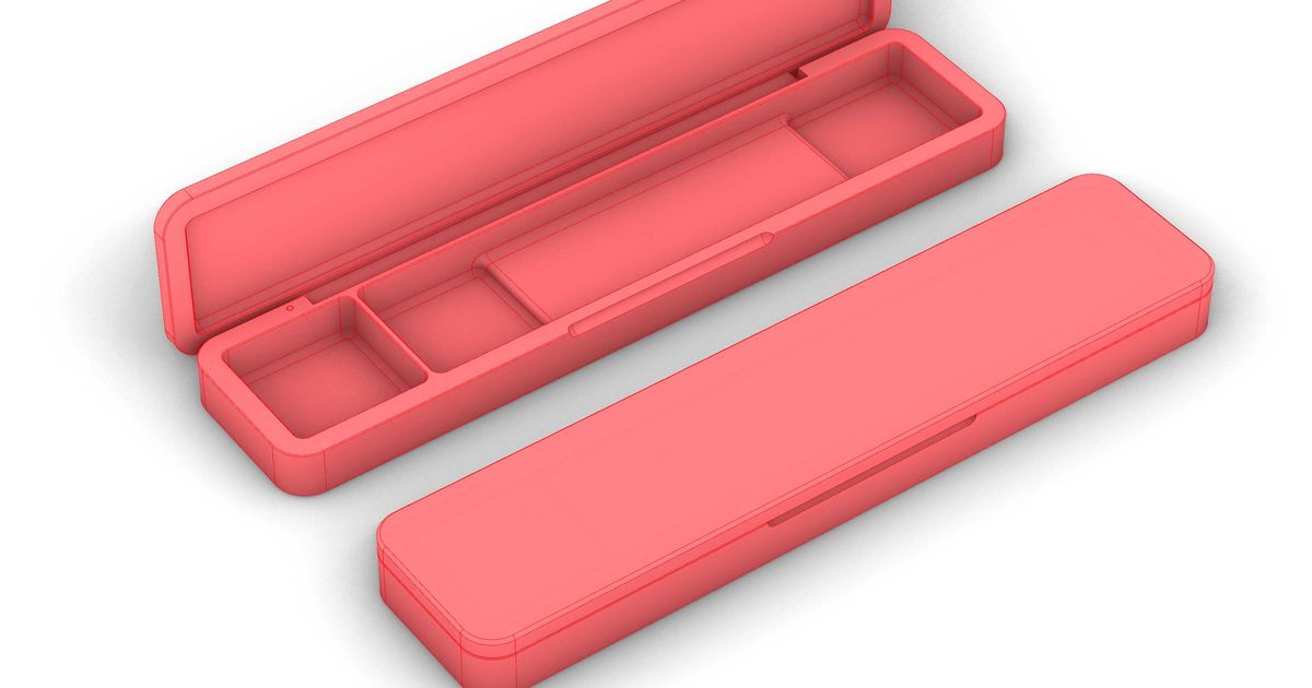 pencil case by zoetion | Download free STL model | Printables.com