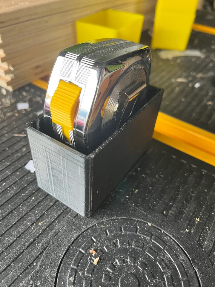 Gridfinity Stanley 5m Powerlock Tape Measure Holder by BobbyDazzler ...