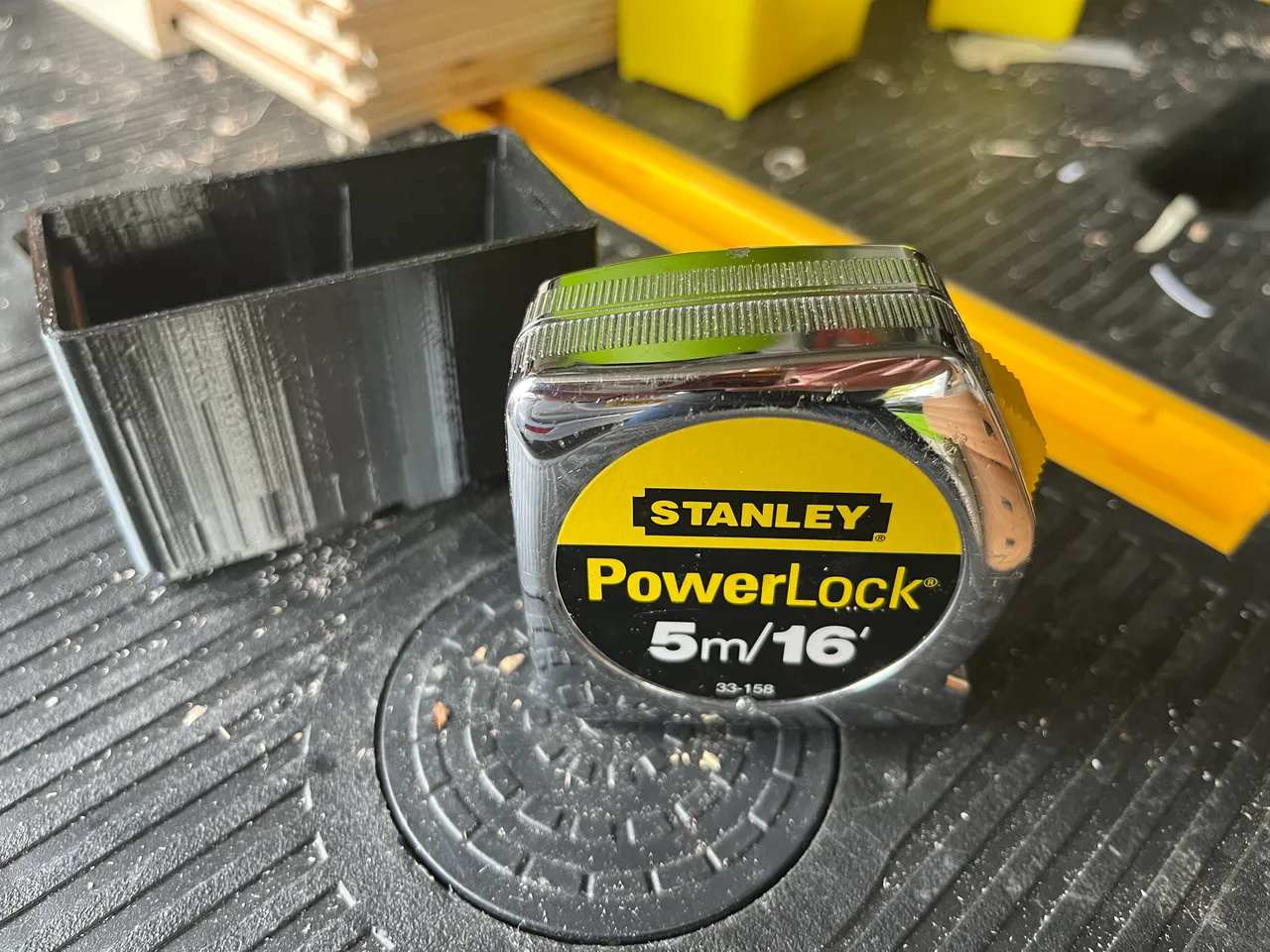 Gridfinity Stanley 5m Powerlock Tape Measure Holder by BobbyDazzler ...