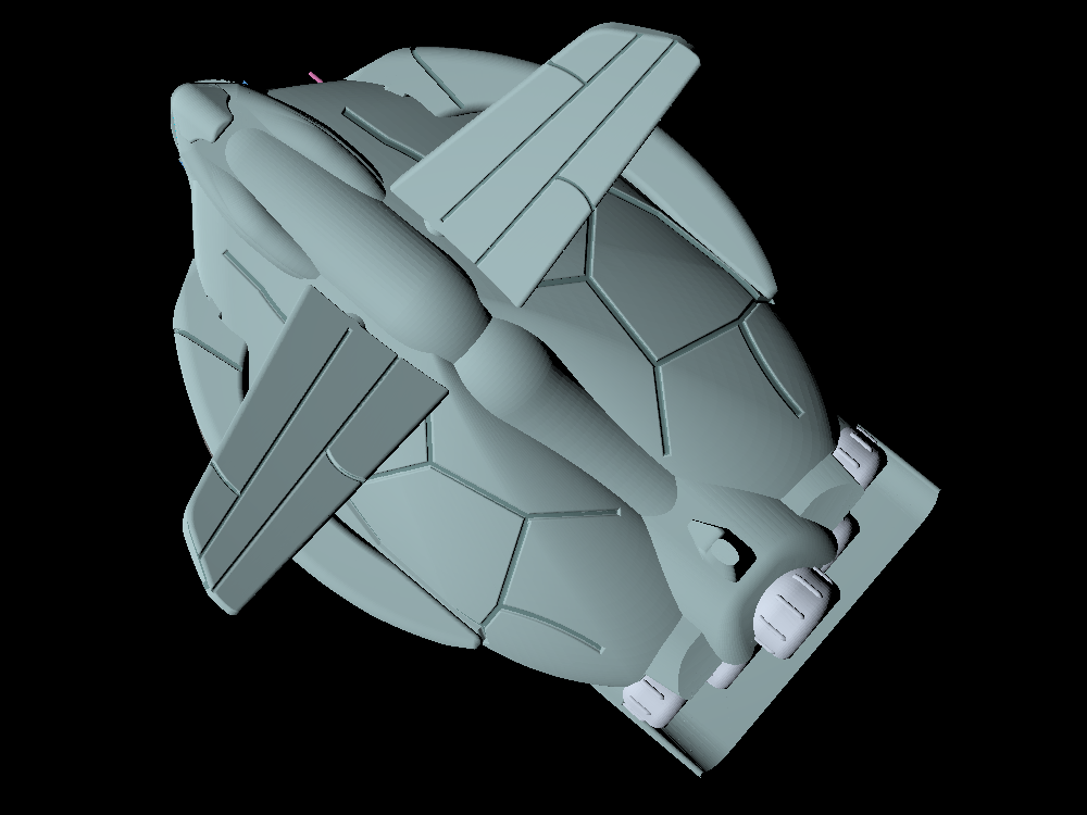 The Skeld scaled one in five hundred by tato_713 | Download free STL ...