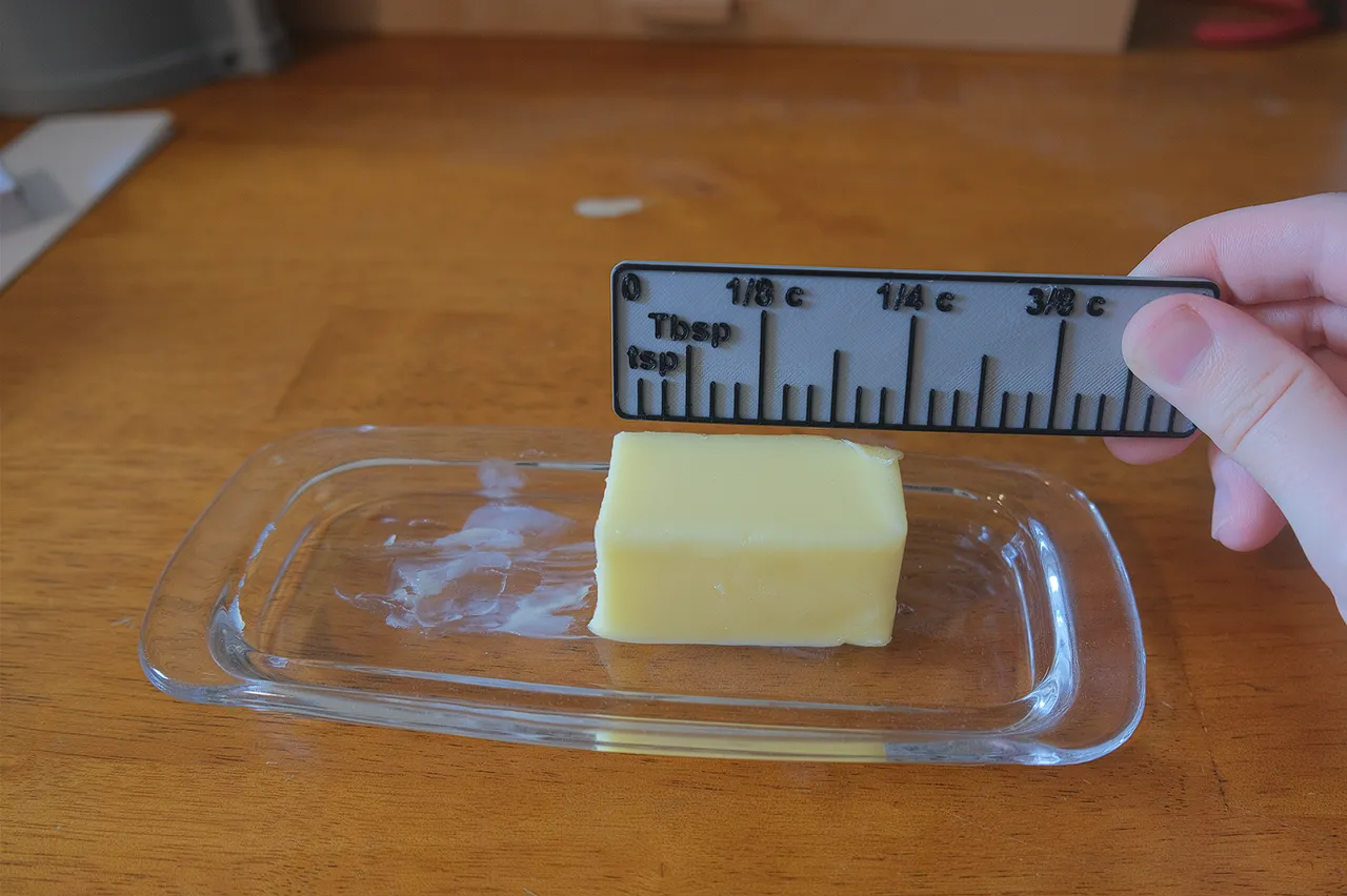 Butter Ruler by Neumo | Download free STL model | Printables.com