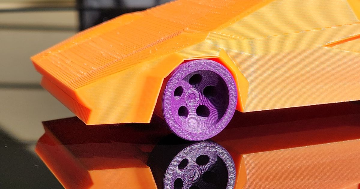 Lamborghini Countach Wheels von Apex3dPrinting | Kostenloses STL-Modell ...