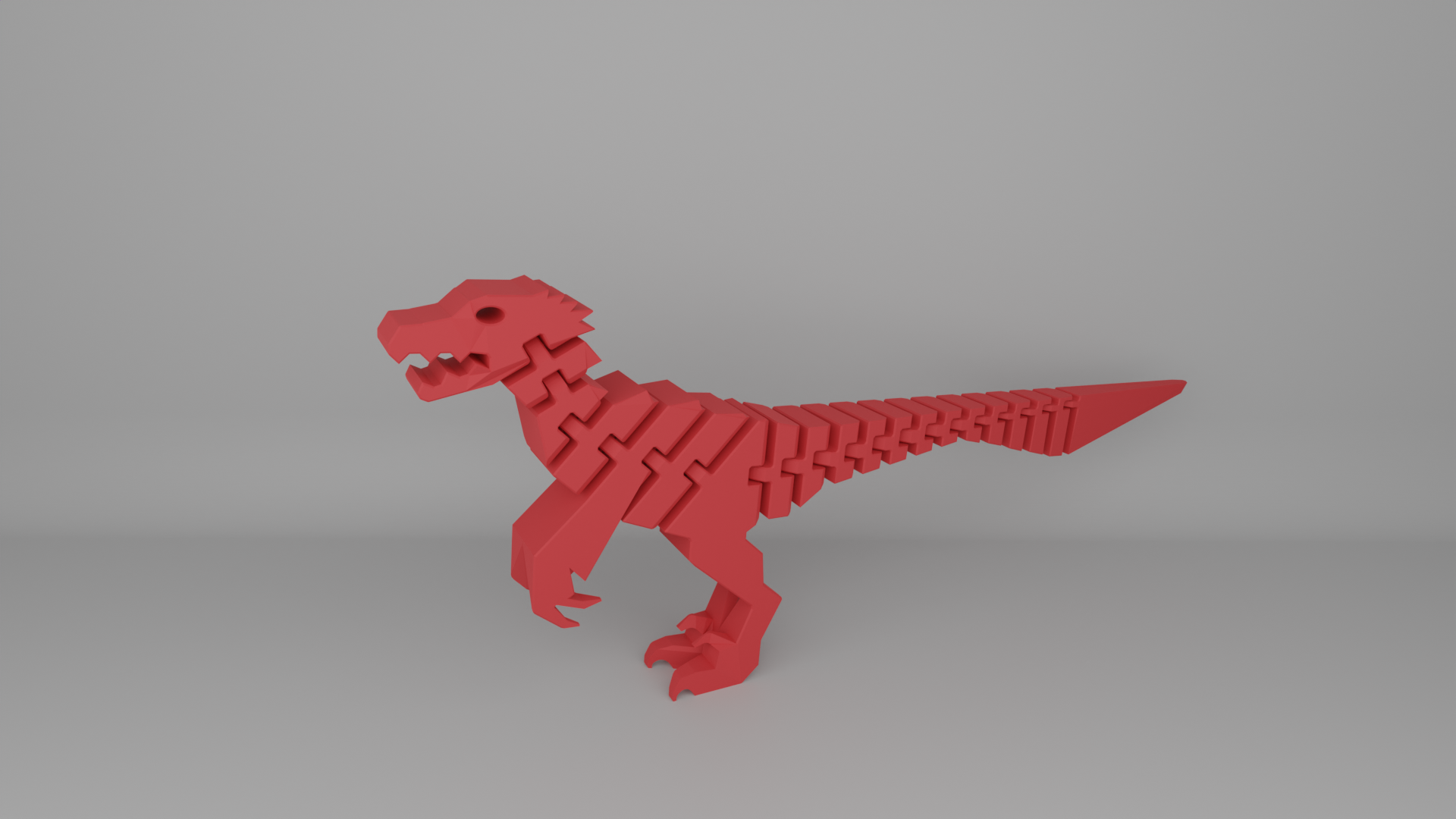 Fluffy feathered flexi Raptor V4 by Dinosaurs are cool | Download free ...