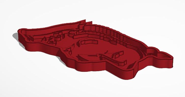 University of Arkansas Cookie Cutter by cdoennig | Download free STL ...