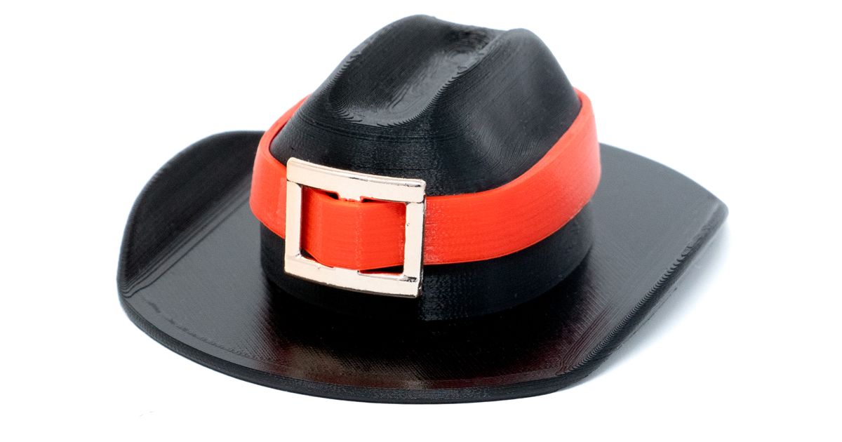 Thanksgiving Weasel Cowboy/Cowgirl Hat by lendres | Download free STL ...