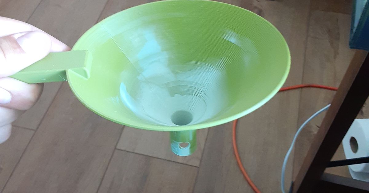 Resin Funnel by wimillie | Download free STL model | Printables.com
