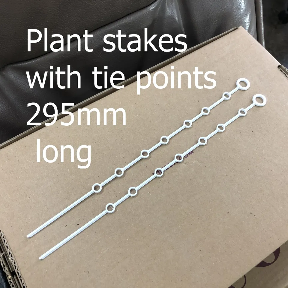 Plant stake with tie points by Gordyt47 | Download free STL model ...