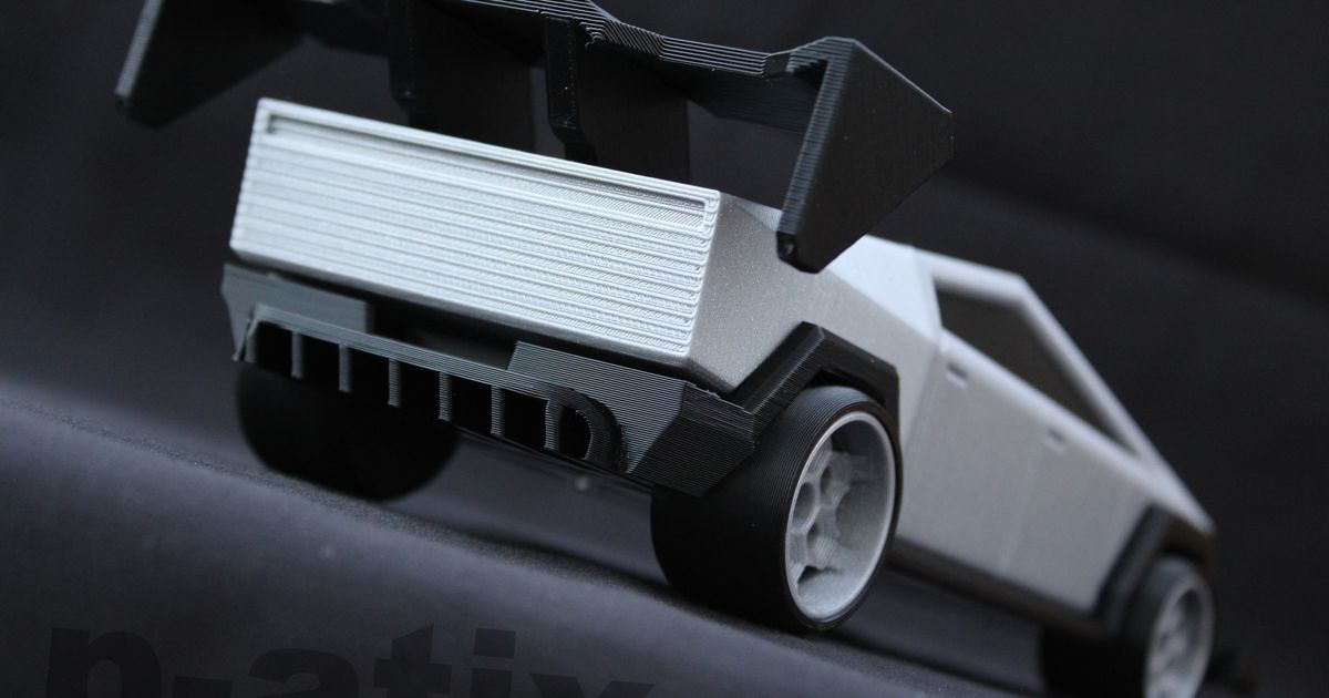 Tesla Cybertrack concept par P-atix | Boutique Printables