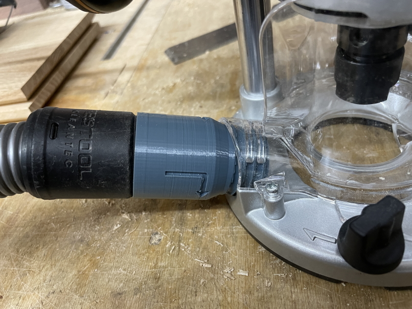 Festool Cleantec Adapter for Triton JOF001 Router by Rene Soukup ...