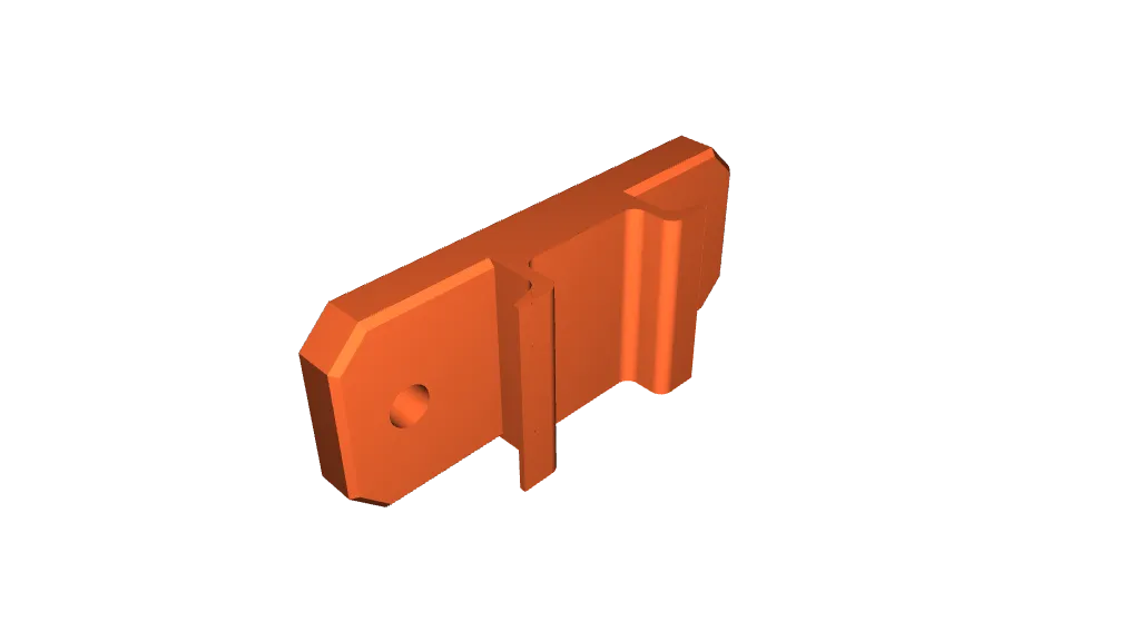 DIN Rail 3030 mount by VCore_2022 | Download free STL model ...