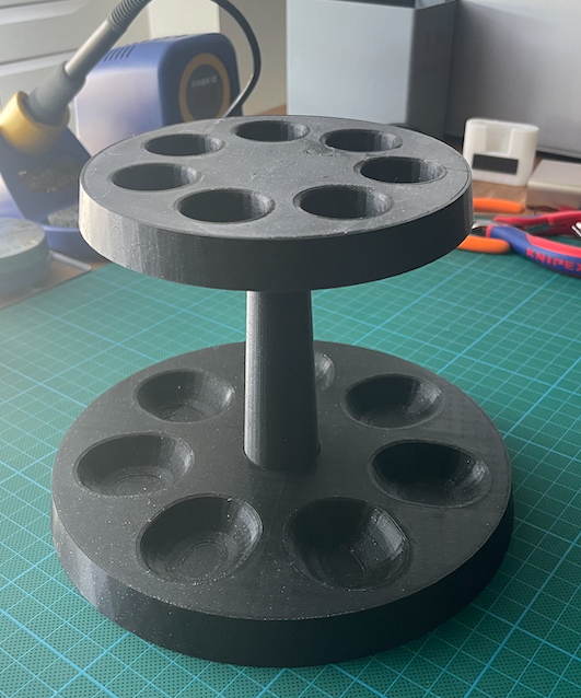 Pipe Stand for 7 Pipes by Aytaç SOLAK | Download free STL model ...