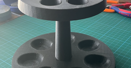 Pipe Stand for 7 Pipes by Aytaç SOLAK | Download free STL model ...