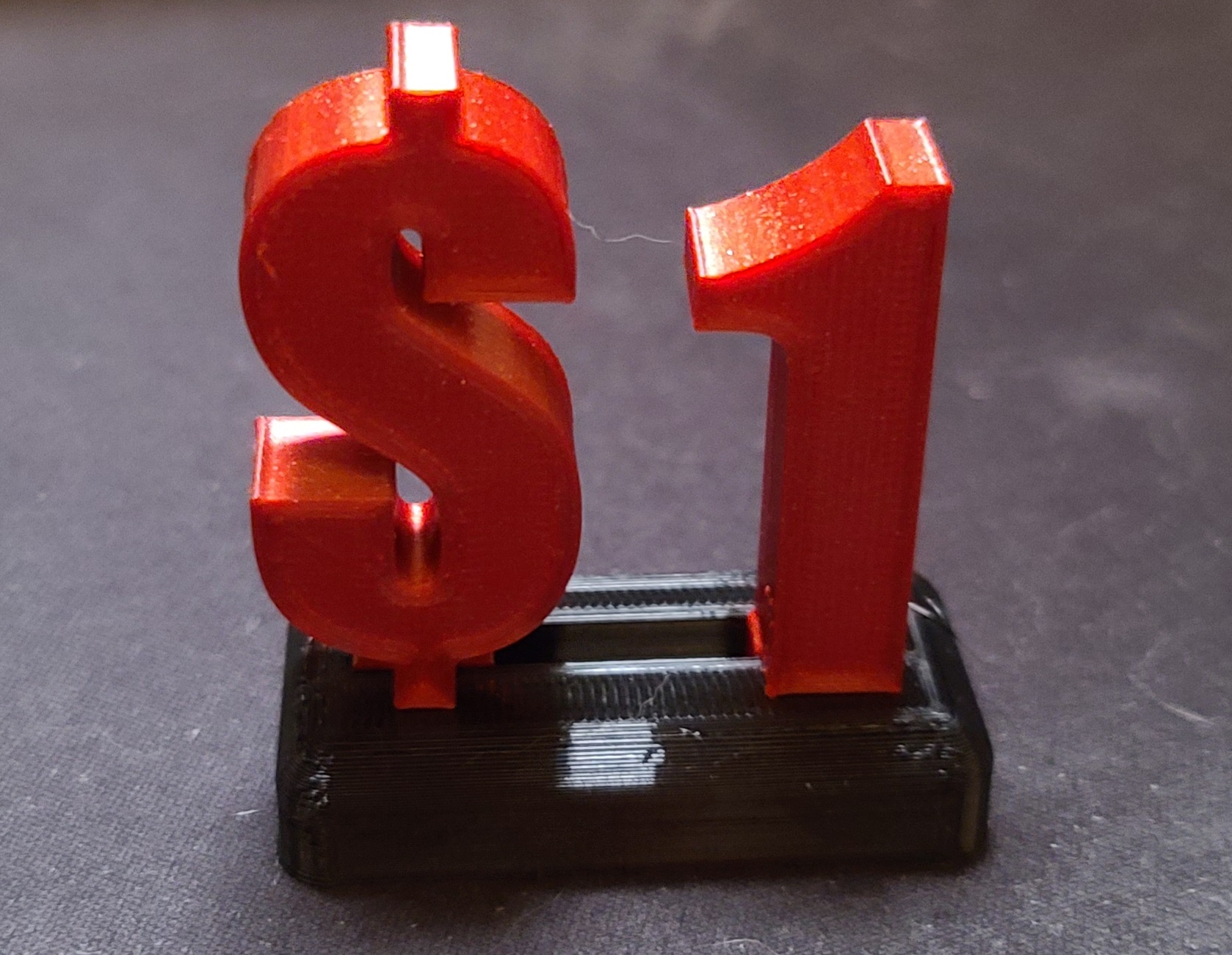 Money Sign by Kingofaces2 | Download free STL model | Printables.com