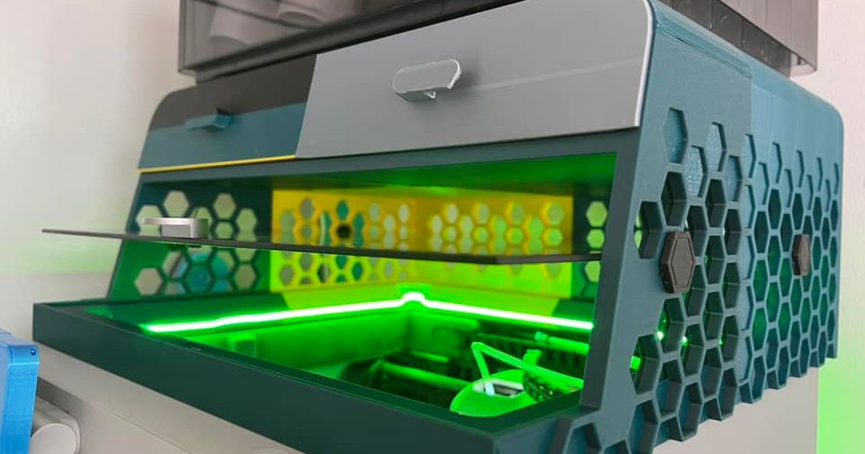 X3D-FINAL Riser/drawer | Bambu Lab X1/P1 AMS Stand by DutchWorkX3D ...