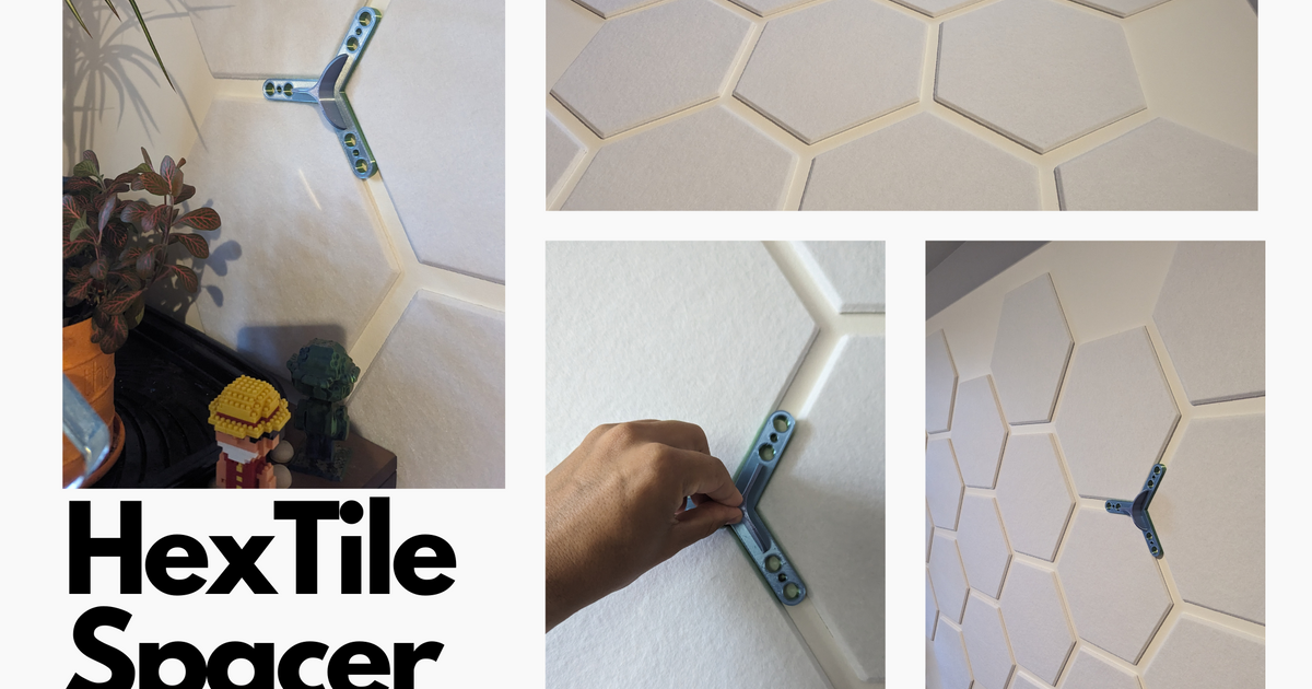 HexTile SpacerTool 20 - Sound Hex tile spacer 20mm by Hydrotatic ...