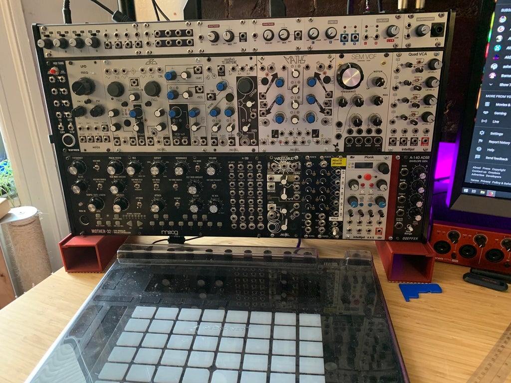 Intellijel 7u Case Stands por boomNinjaVanish | Descargar modelo STL ...
