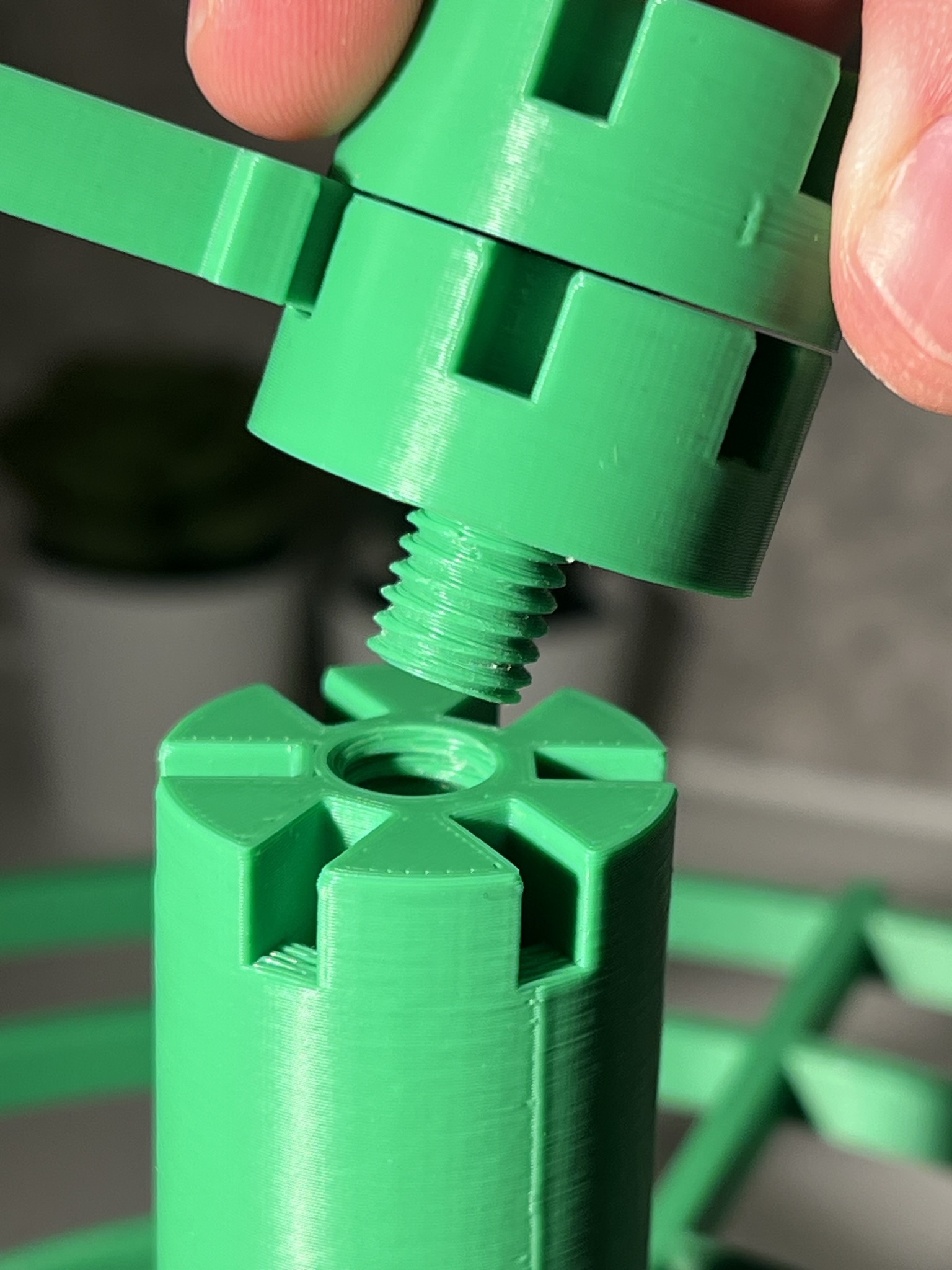 Trellis - Screwing Post by DaisyWeh | Download free STL model ...