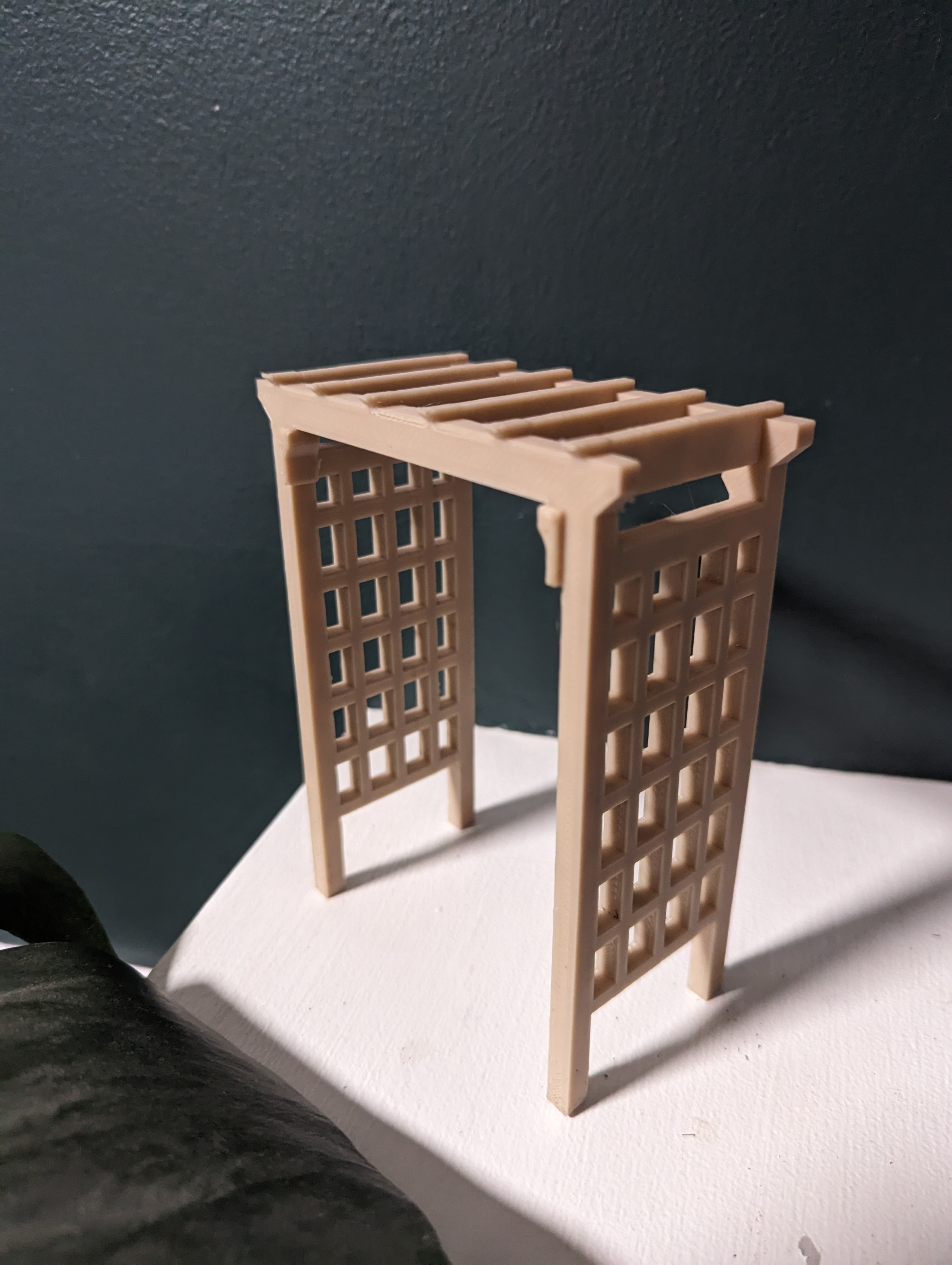 Mini Bridge Arbor by Marx's | Download free STL model | Printables.com