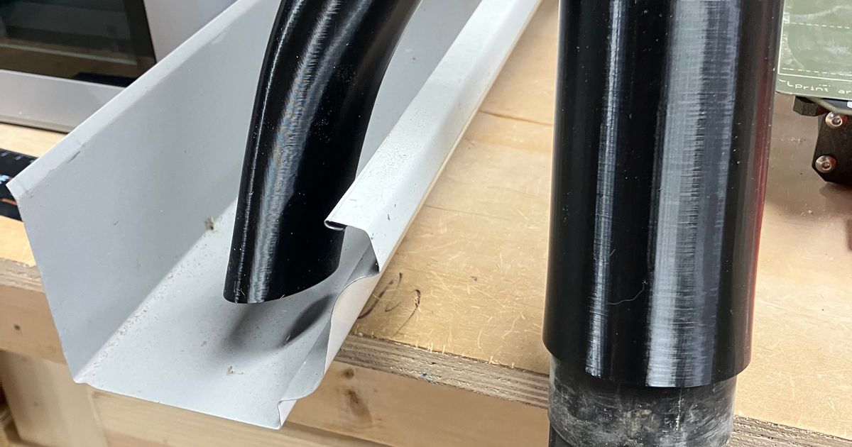 Gutter shop vac attachment by Mr Barns | Download free STL model ...
