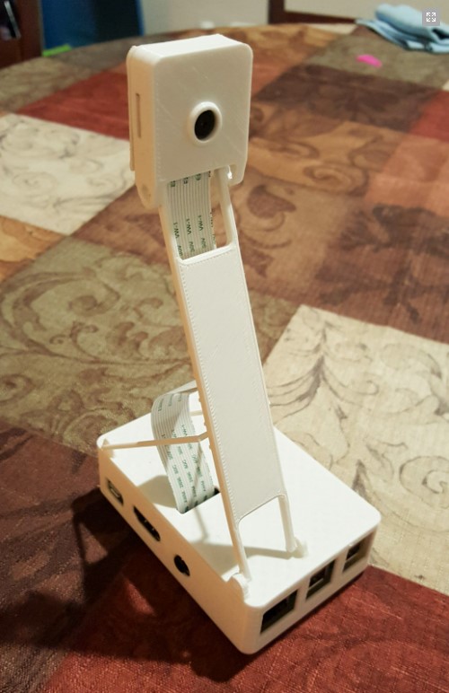 Raspberry Pi 3 Camera Case by jdireen | Download free STL model ...