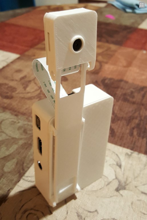 Raspberry Pi 3 Camera Case by jdireen | Download free STL model ...