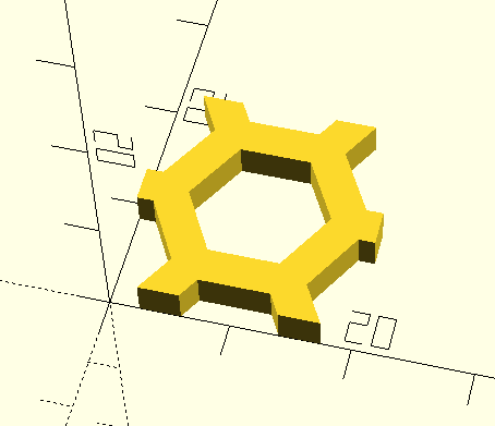 Honeycomb Library remix for OpenSCAD by bulbasaur0 | Download free STL ...