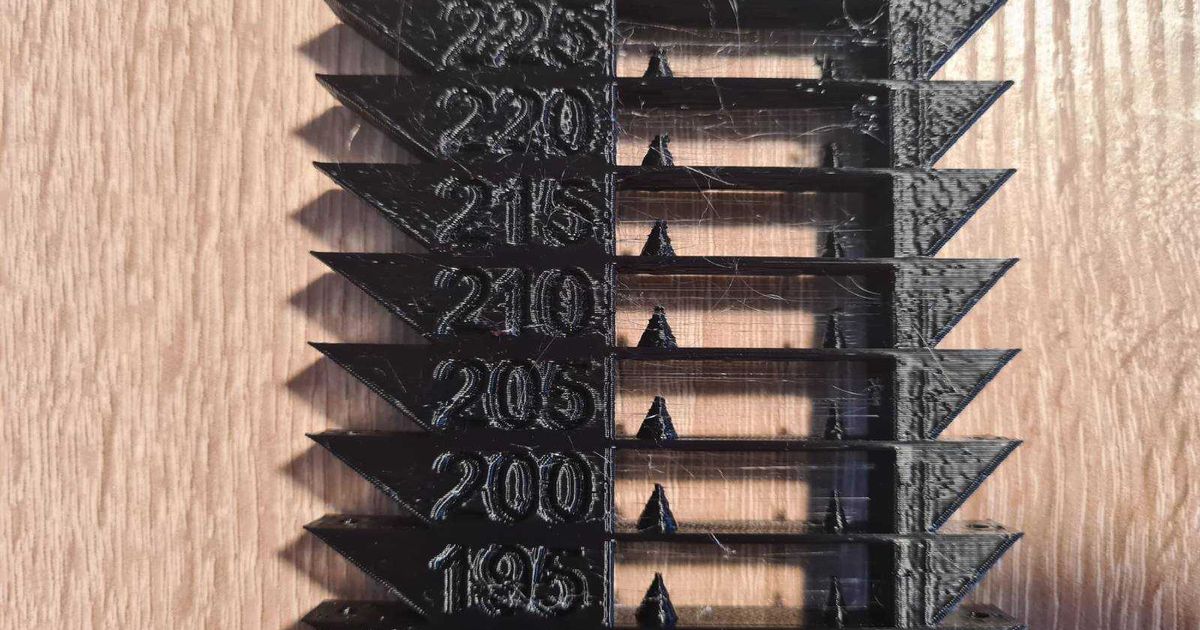 Temp and Bridge Tower - GCodes for MK4 and XL by mozgy | Download free ...