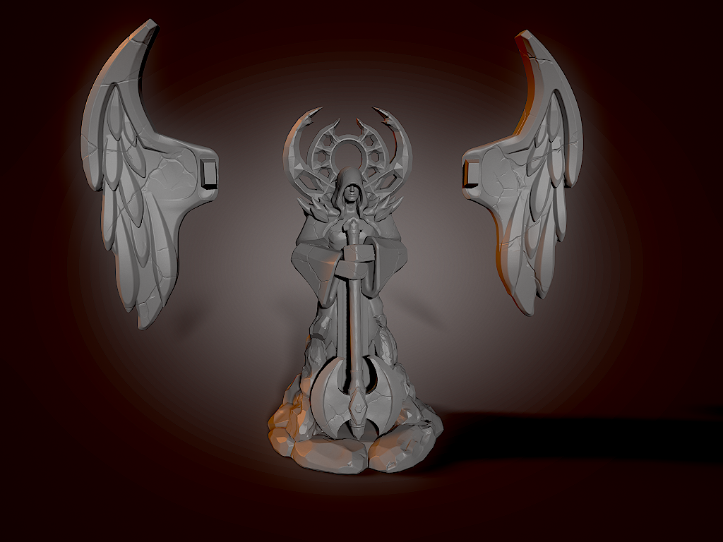 Statue by miniShev | Download free STL model | Printables.com