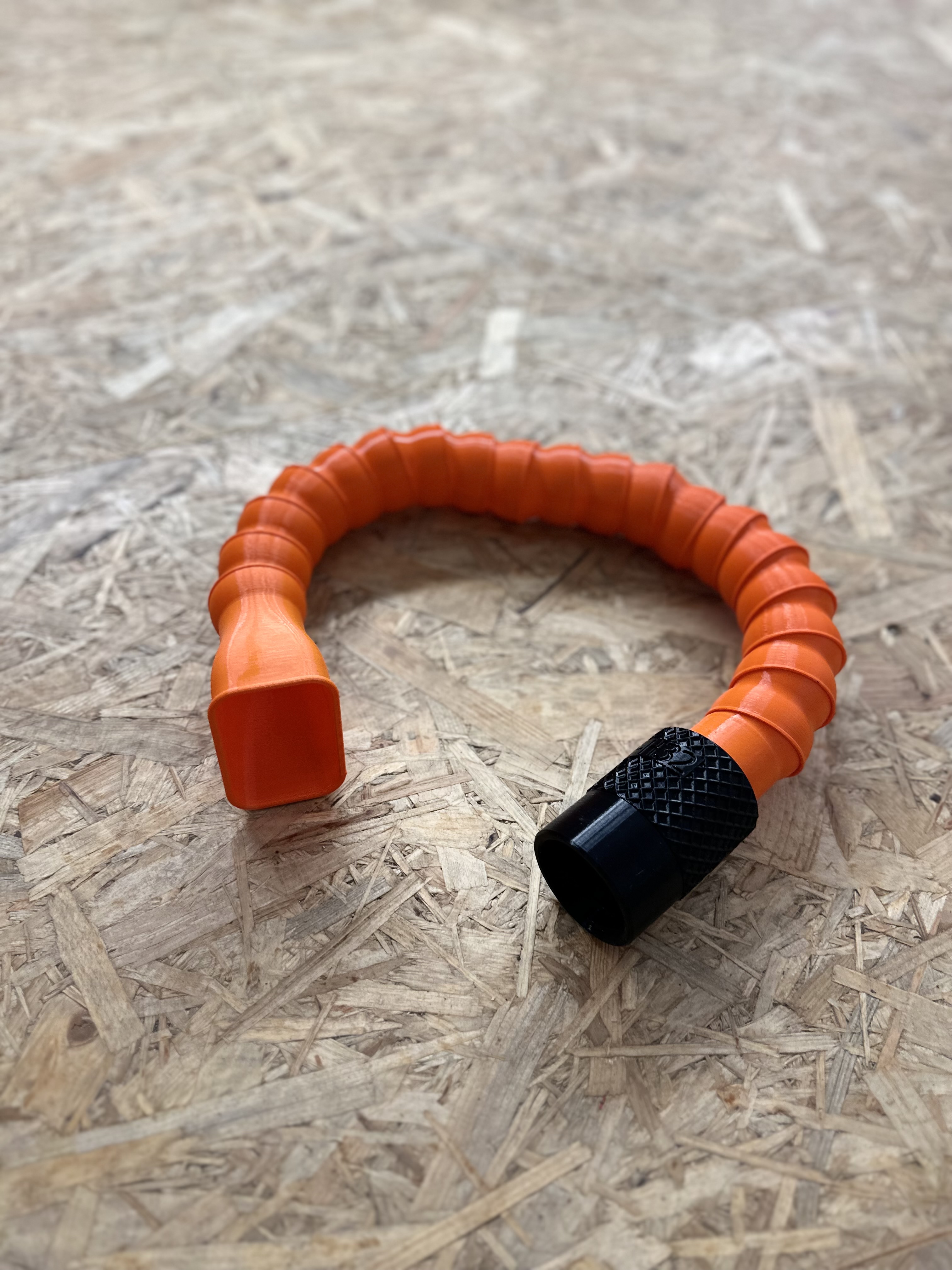 Parametric Flexible Segmented Hose osVac-Adapter by Bastelsaal ...